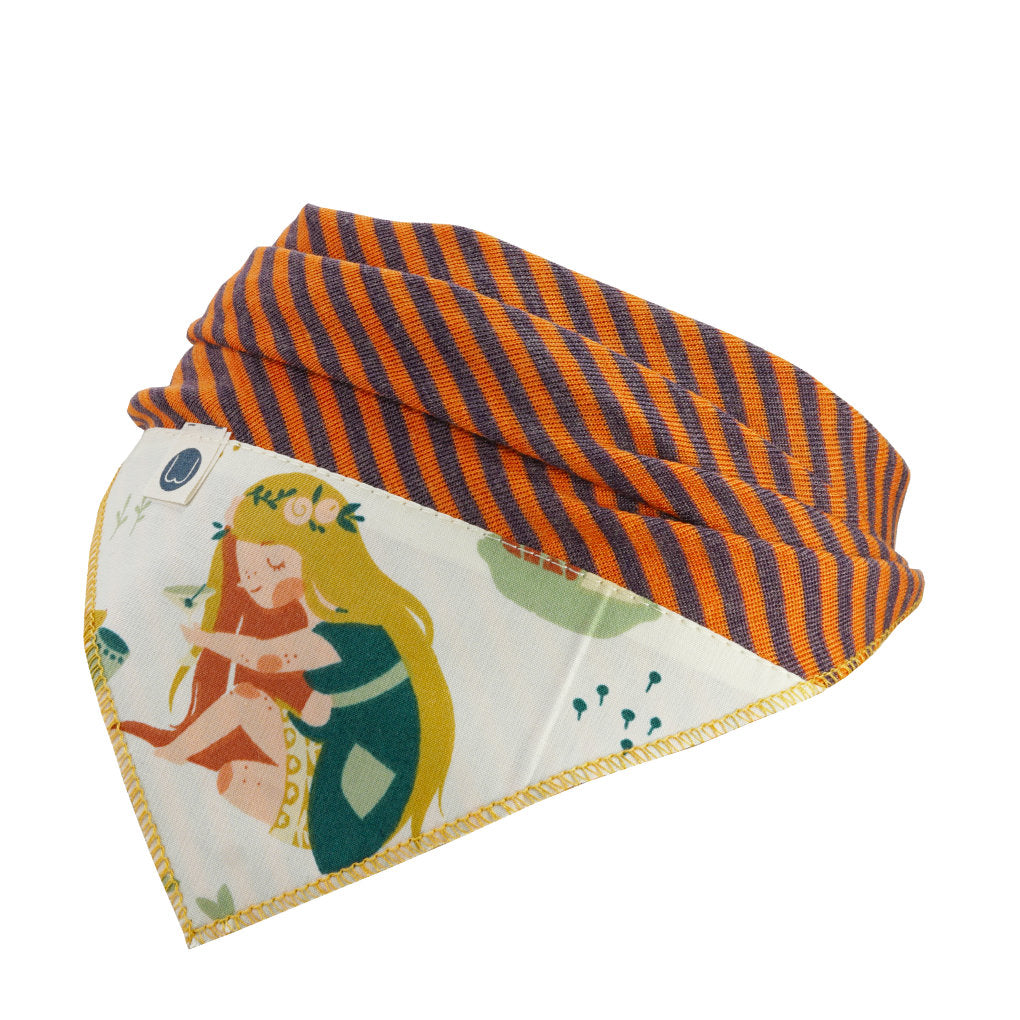 Halstuch Ringelsabberling Kuchenpartyling [Wolle-Seide] – Windelinge